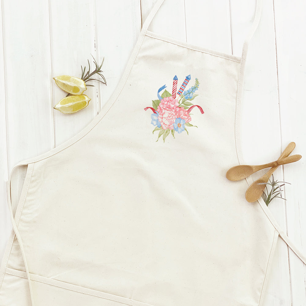 Firecracker Bouquet - Women's Apron – American Life Brands